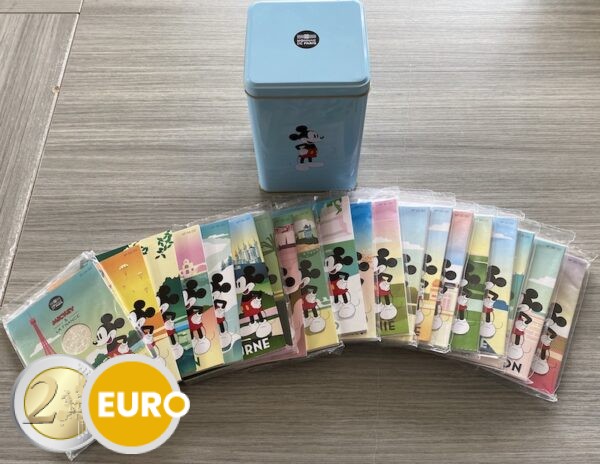 France 2018 20 x 10 euro Mickey and France in box | Euronotes.be