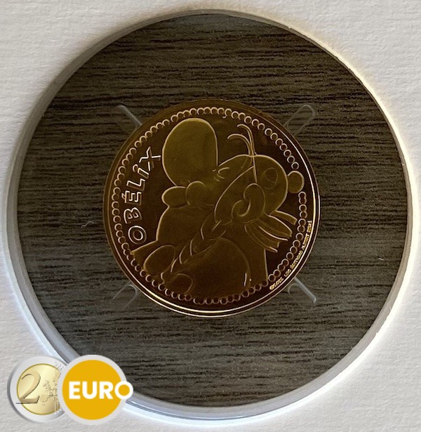 France 2022 250 euro Asterix BE Proof Gold Obelix | Euronotes.be