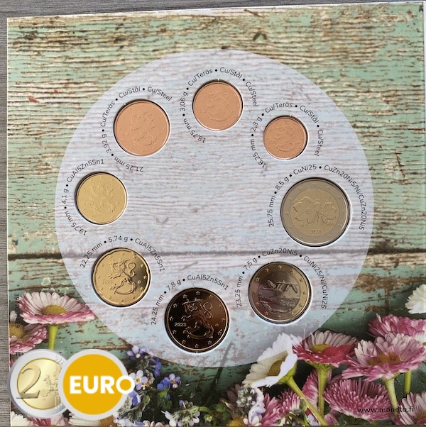 Finland 2023 Euro set BU FDC Congratulation set | Euronotes.be