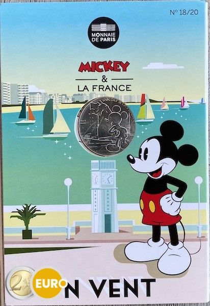 France 2018 10 euro Mickey Good luck | Euronotes.be