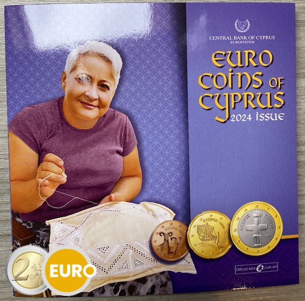 Cyprus 2024 Euro set BU FDC Traditional professions | Euronotes.be