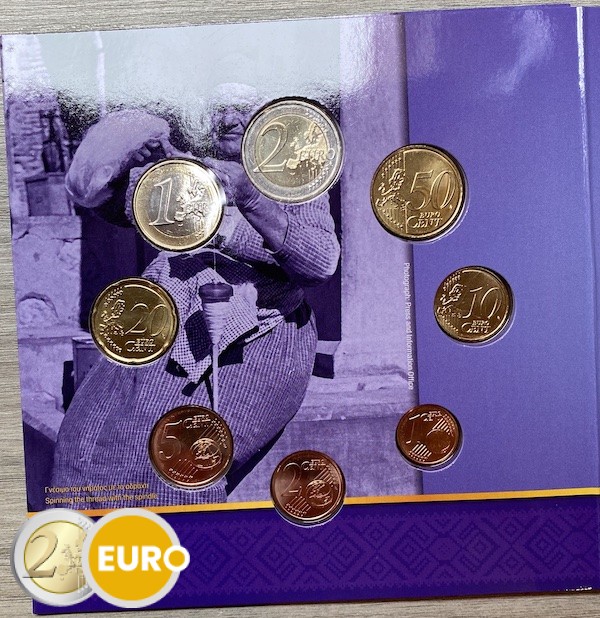 Cyprus 2024 Euro set BU FDC Traditional professions | Euronotes.be