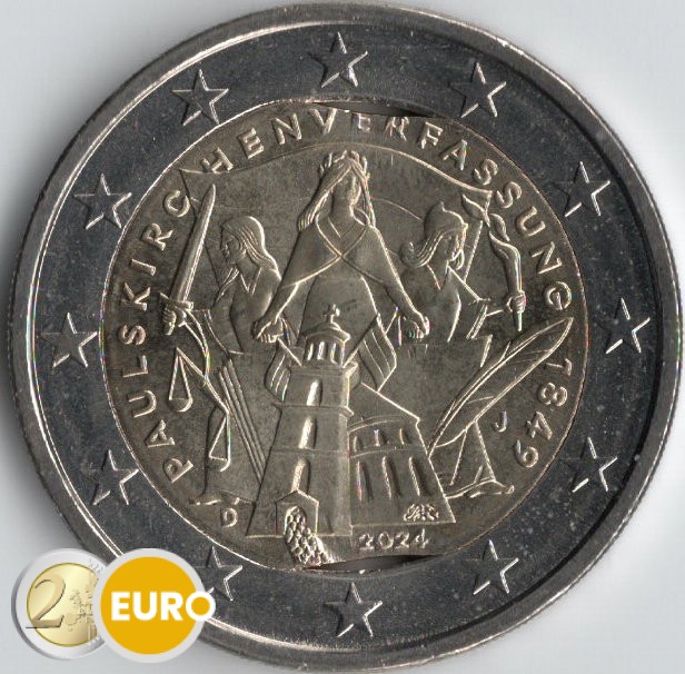 2 euro commemorative Germany BU FDC and BE Proof sets | Euronotes.be