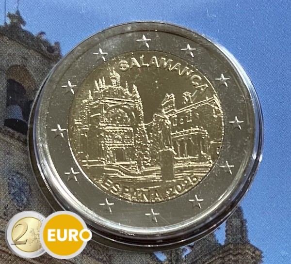 Spanje 2025 euro set BU FDC + 2 euro Salamanca WMF | Euronotes.be